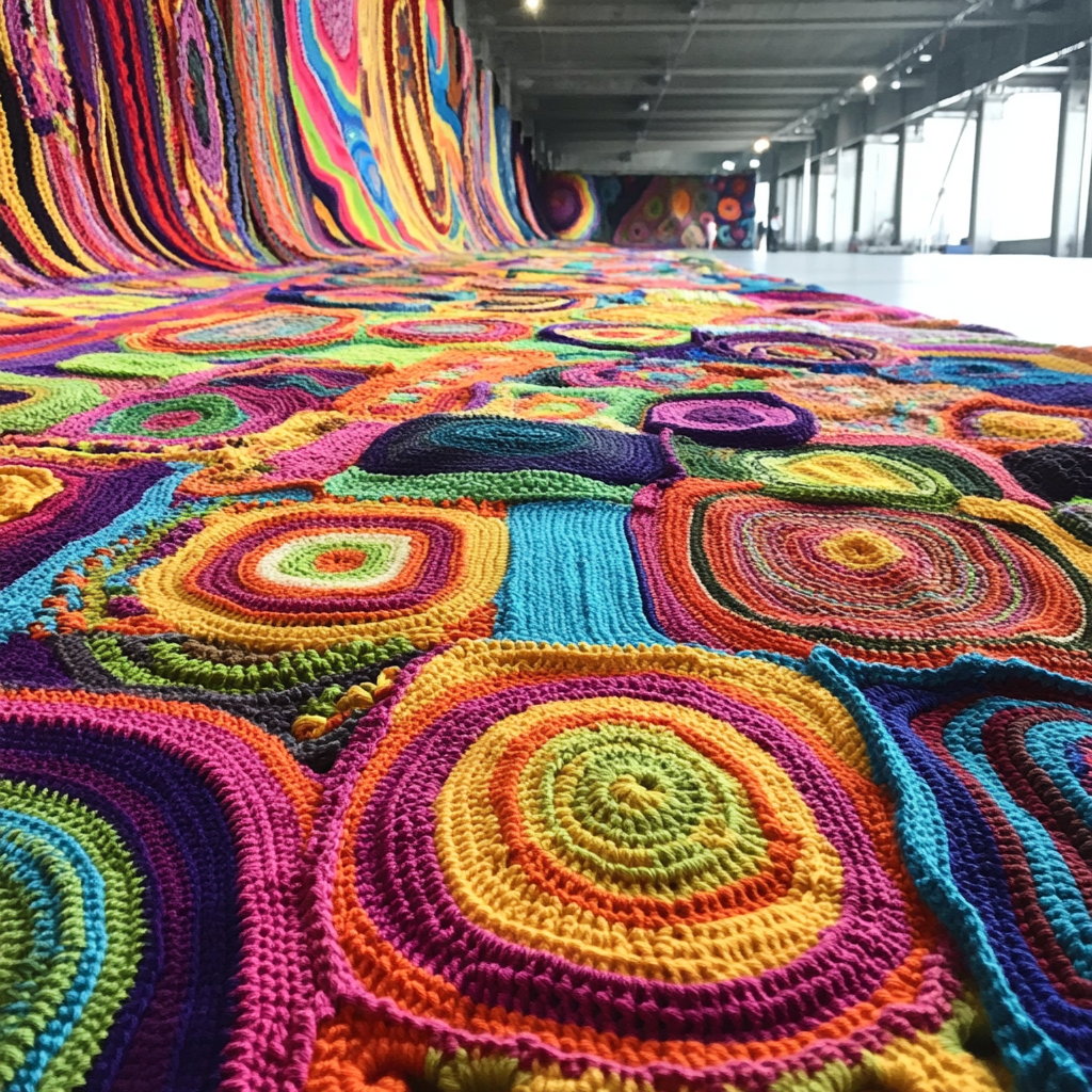 World's Largest Crochet Blanket: A New Record? - JCCraft
